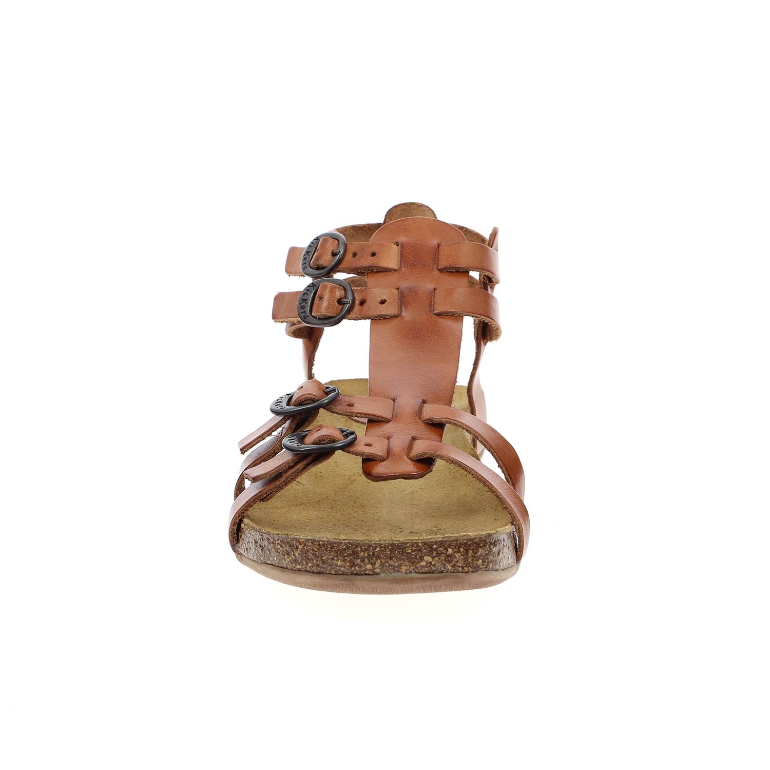 Sandales ANA KICKERS Marron Femme | Bessec Chaussures