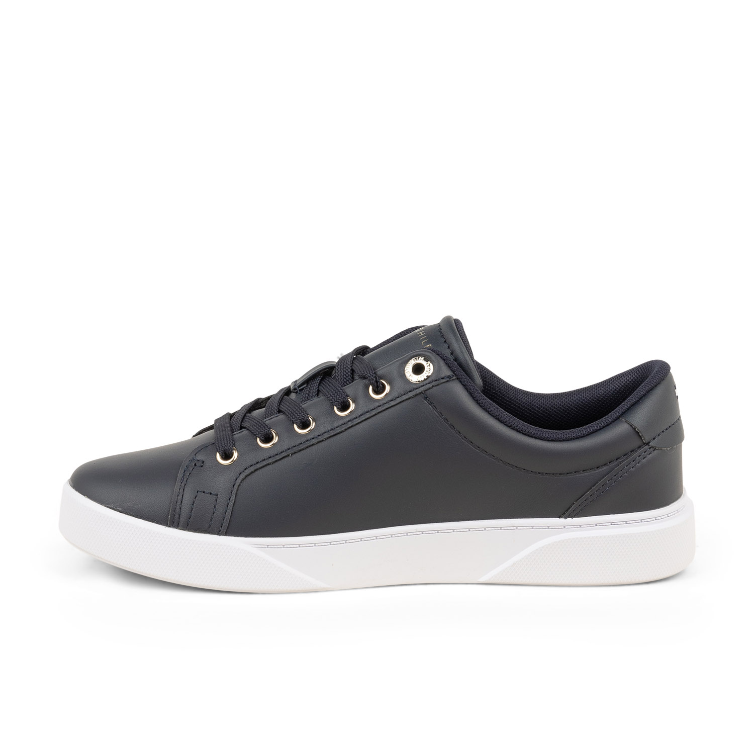 Baskets GOLDEN HW COURT TOMMY HILFIGER Bleu Femme | Bessec Chaussures